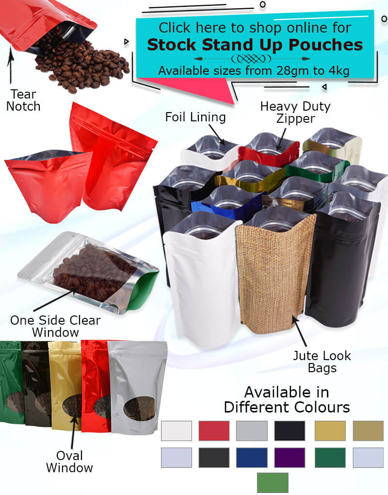 Custom Printed Bags | Stock Pouches | Standup Pouches | Coffeepackaging ...
